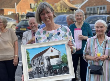 Debbie Greaves received an MBE in the New Years Honours.