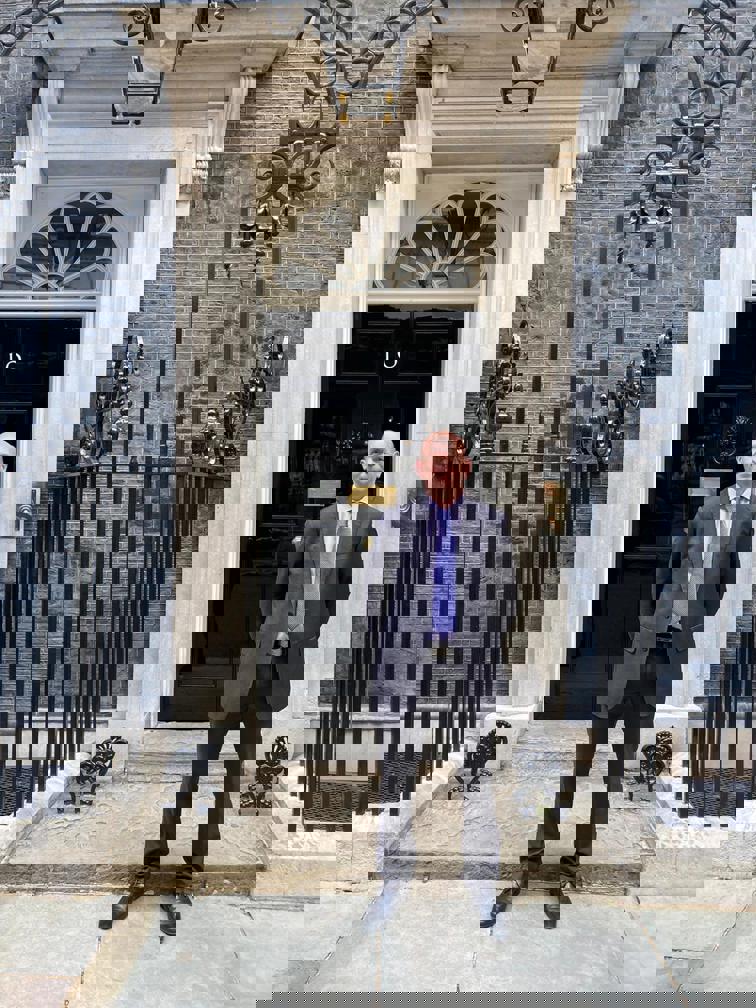 Ashford Leader visits No10 Downing Street to discuss nutrient solution